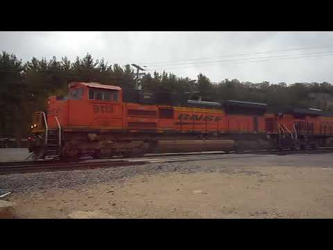 BNSF 9113 w/oil return 5/9/20 - YouTube