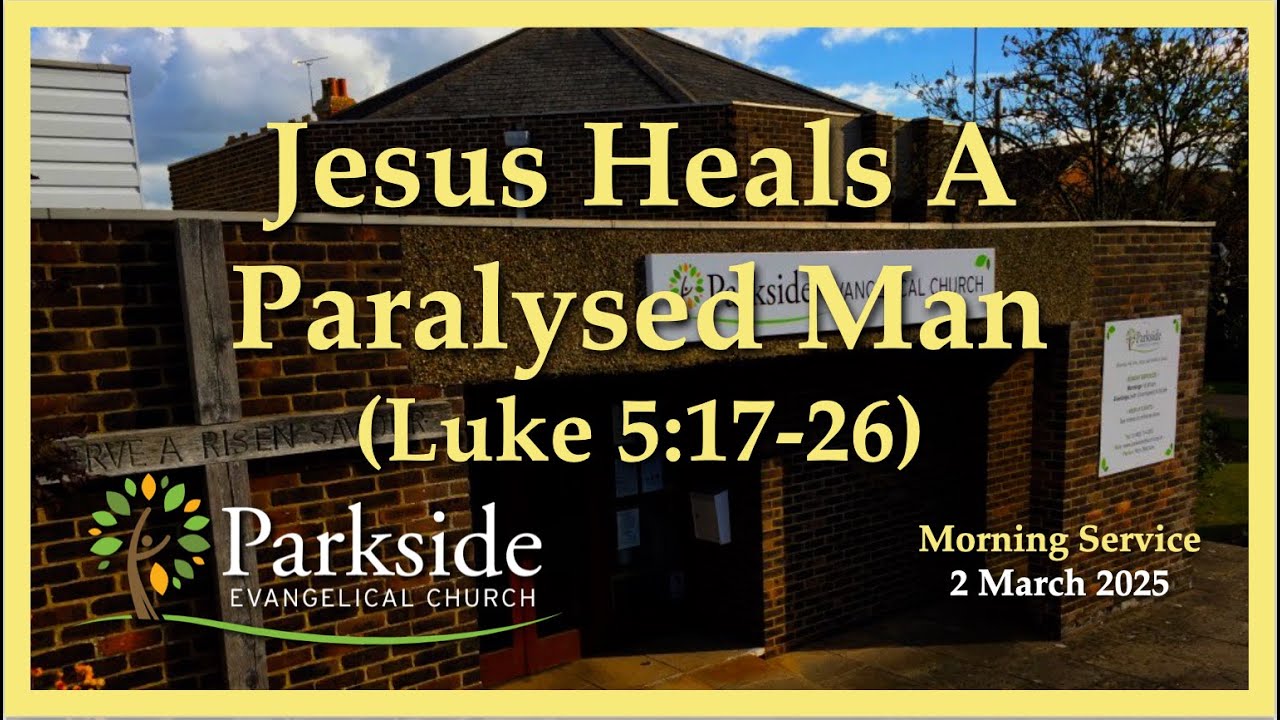 Jesus Heals a Paralysed Man (Luke 5:17-26) - YouTube