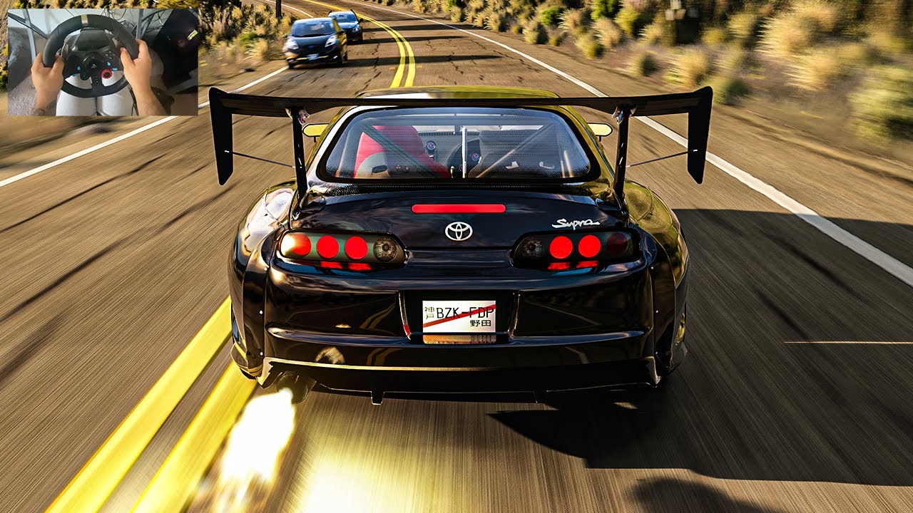 800HP Toyota Supra MK4 - Assetto Corsa | Steering Wheel Gameplay - YouTube