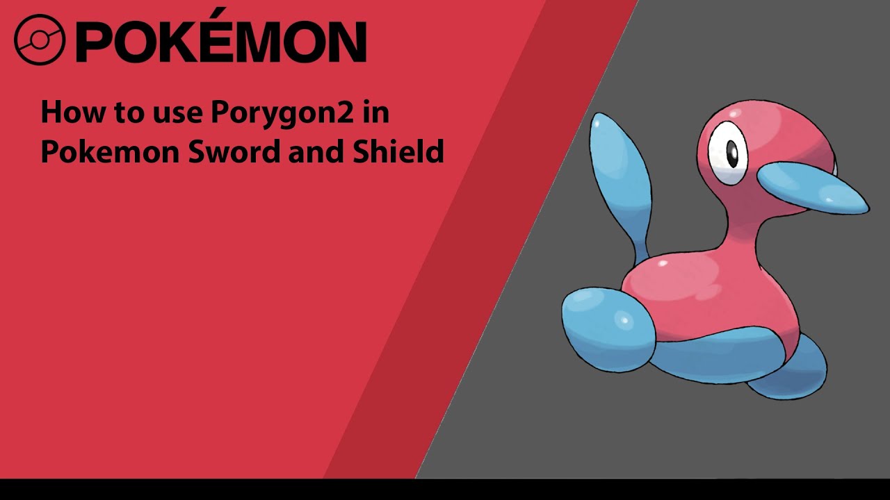 How to use Porygon2 in Pokemon Sword and Shield (Porygon2 Moveset ...