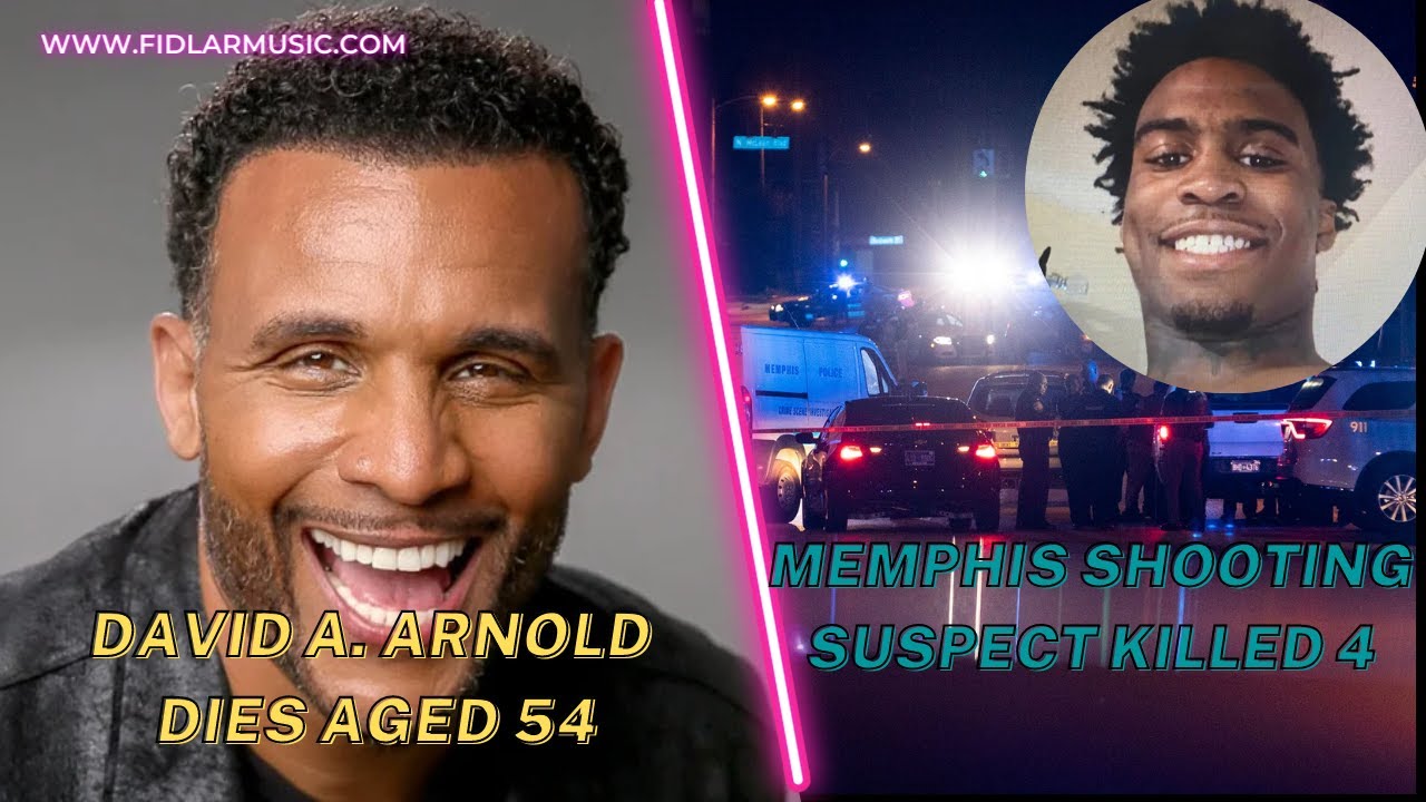 Celeb News Sep 08 David Arnold Dies Aged 54 Memphis Shooting Suspect