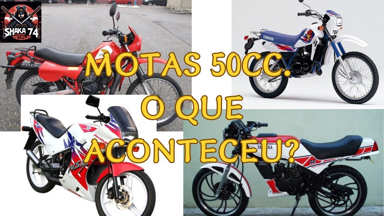 O que é feito das motas 50cc? - YouTube