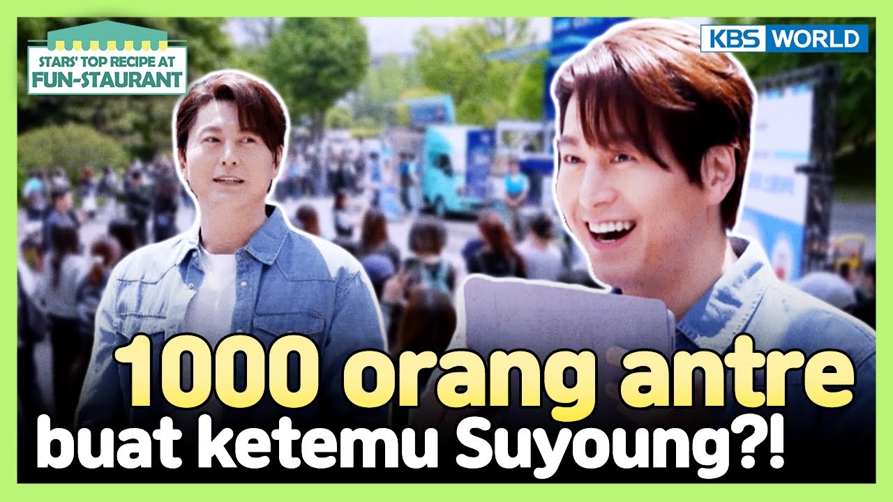 [IND/ENG] Popularitas Suyoung ga main-main! Ribuan orang antre? | Fun-Staurant | KBS WORLD TV ...