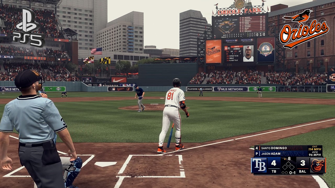 Made it to the Big Leagues in Road To The Show 24! - BAL Vs TB First ...