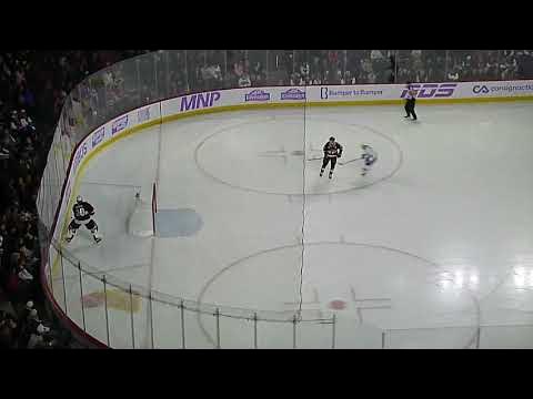 Philippe Daoust of the Belleville Senators scores vs. the Laval Rocket 11/22/24 - YouTube