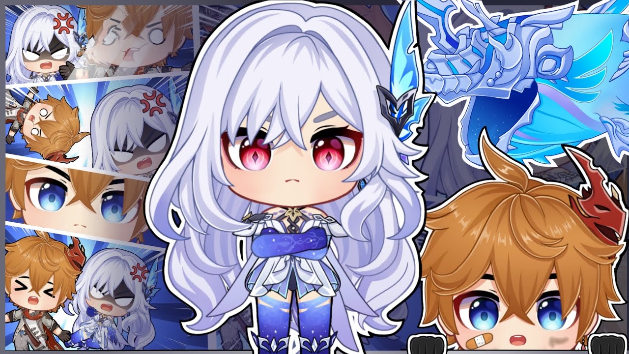 Skirk trained Childe.... Just a simple training arc | #FightLikeSkirk # ...