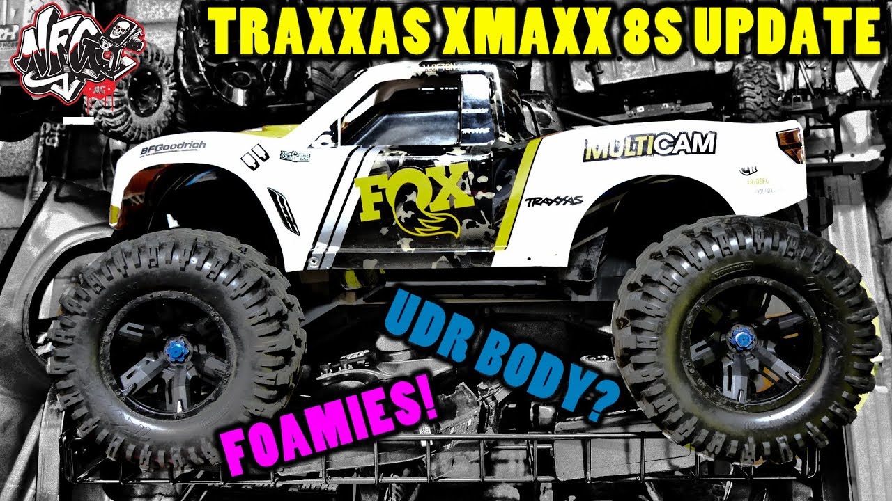 TRAXXAS XMAXX 8S UPDATE - MAX5, GPM Parts, UDR Body?, Foam Tires ...