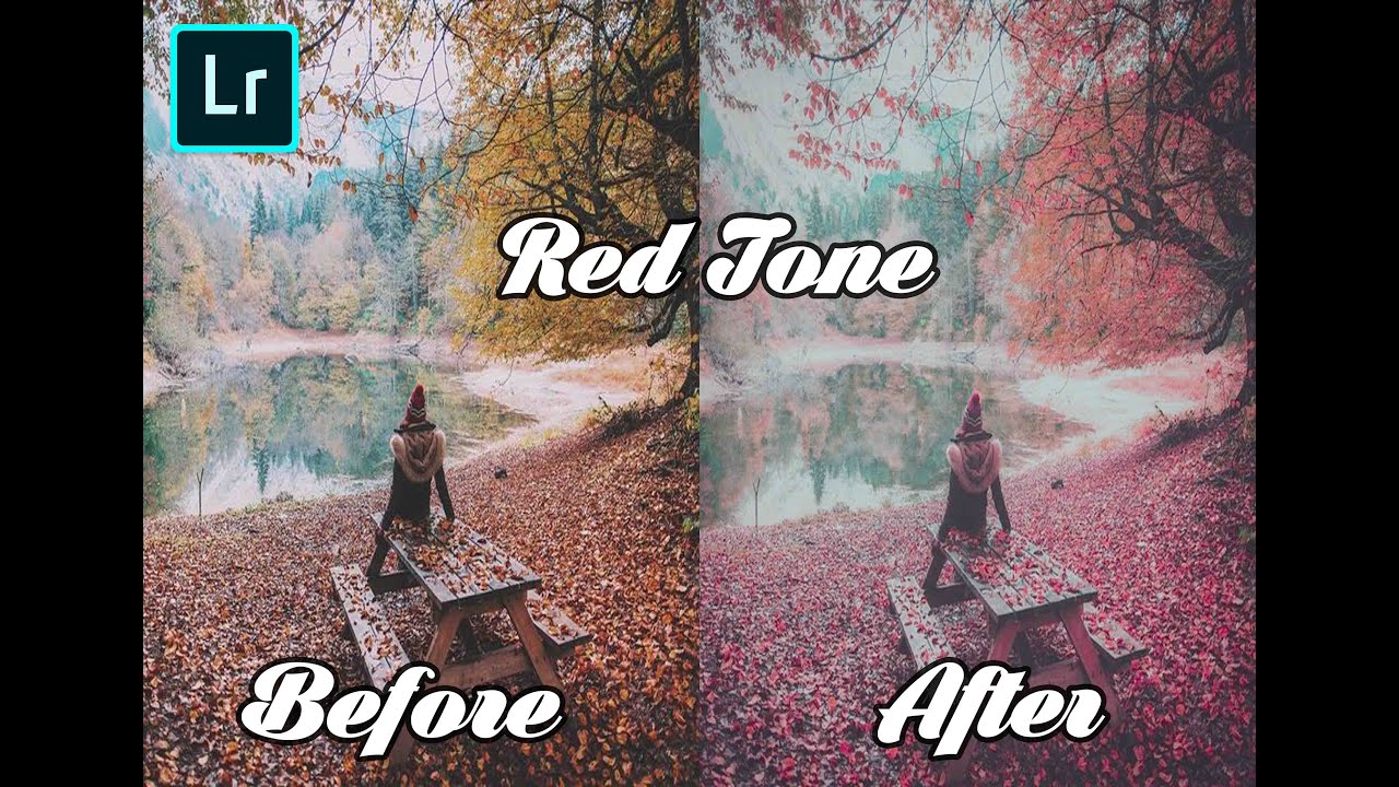 04 Cara edit bernuansa merah | How to edit fhoto Red tone | Tutorial ...
