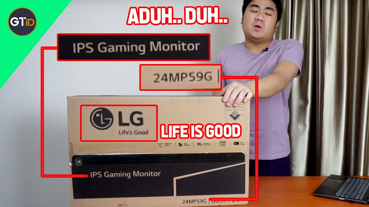 LG 24MP59G | Monitor sRGB 99% 75hz Yang Banyak Di Request - YouTube