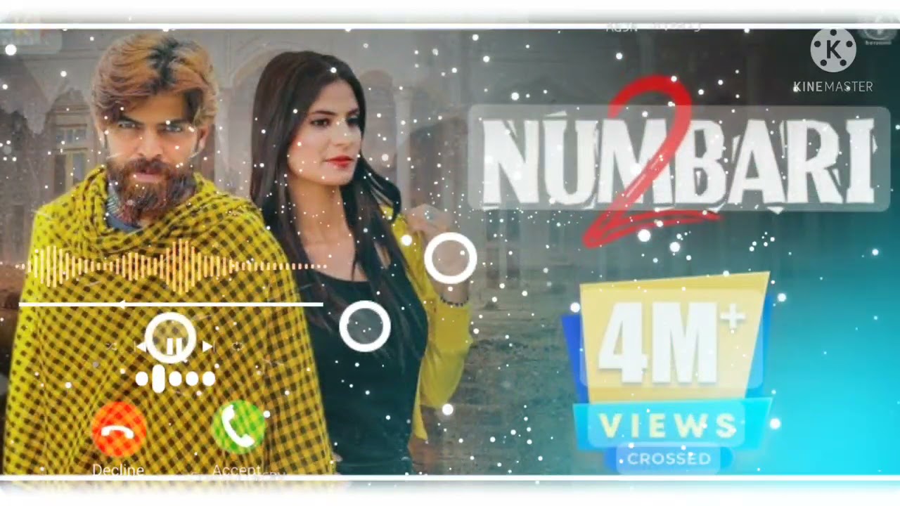 2 Numbari New Haryanvi Song Ringtone #2_Numbari #masoom_sharma #Ruchika ...
