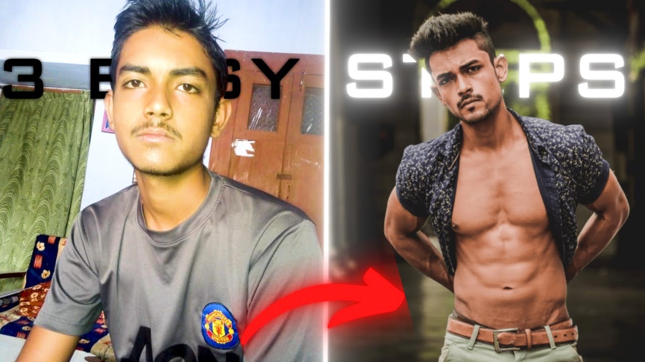 SKINNY TO MUSCULAR TRANSFORMATION | CORRECT & SIMPLE METHOD | 3 easy ...
