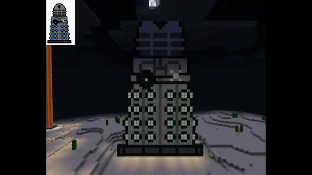 Dalek (Minecraft Build) - YouTube