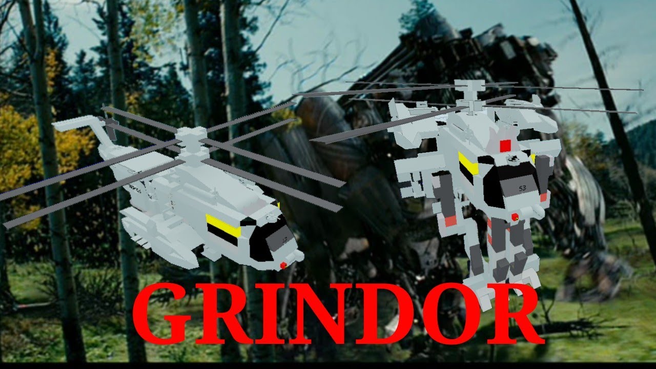 Plane Crazy Transformers ROTF Grindor showcase - YouTube
