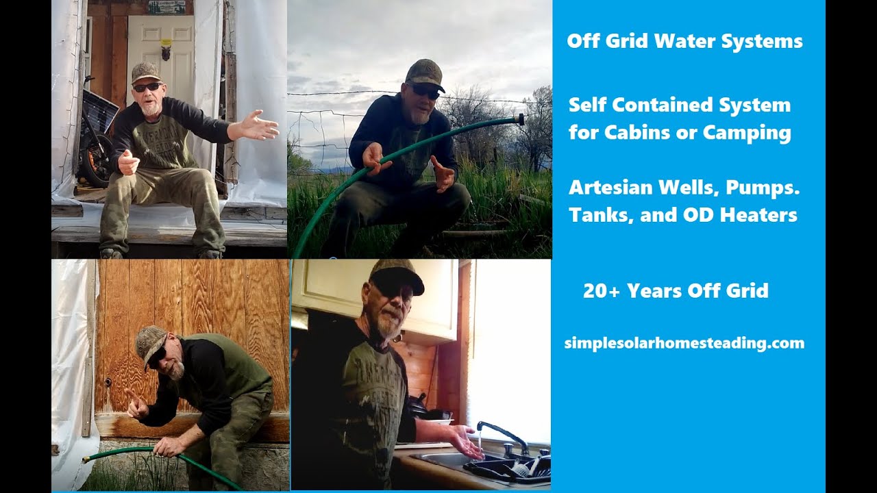 Off Grid Water System, Artesian Wells, Pumps, Tanks and OD Water ...