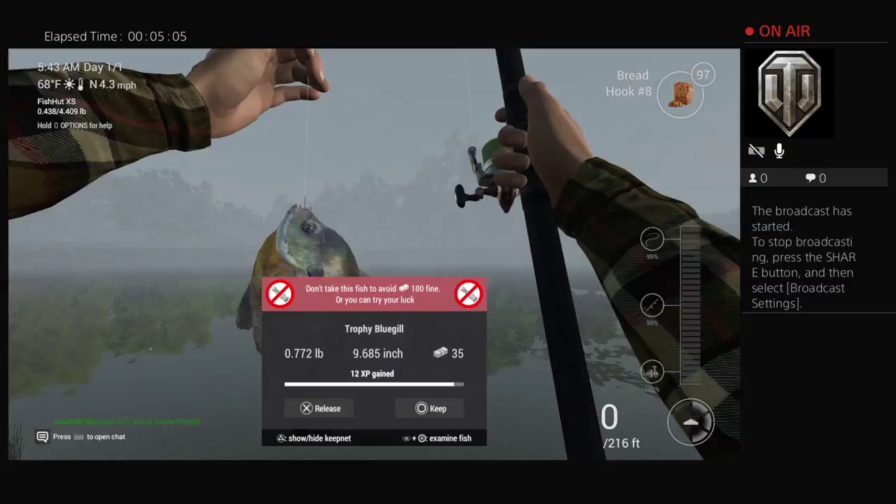 FIRST PERSON FISHING - YouTube