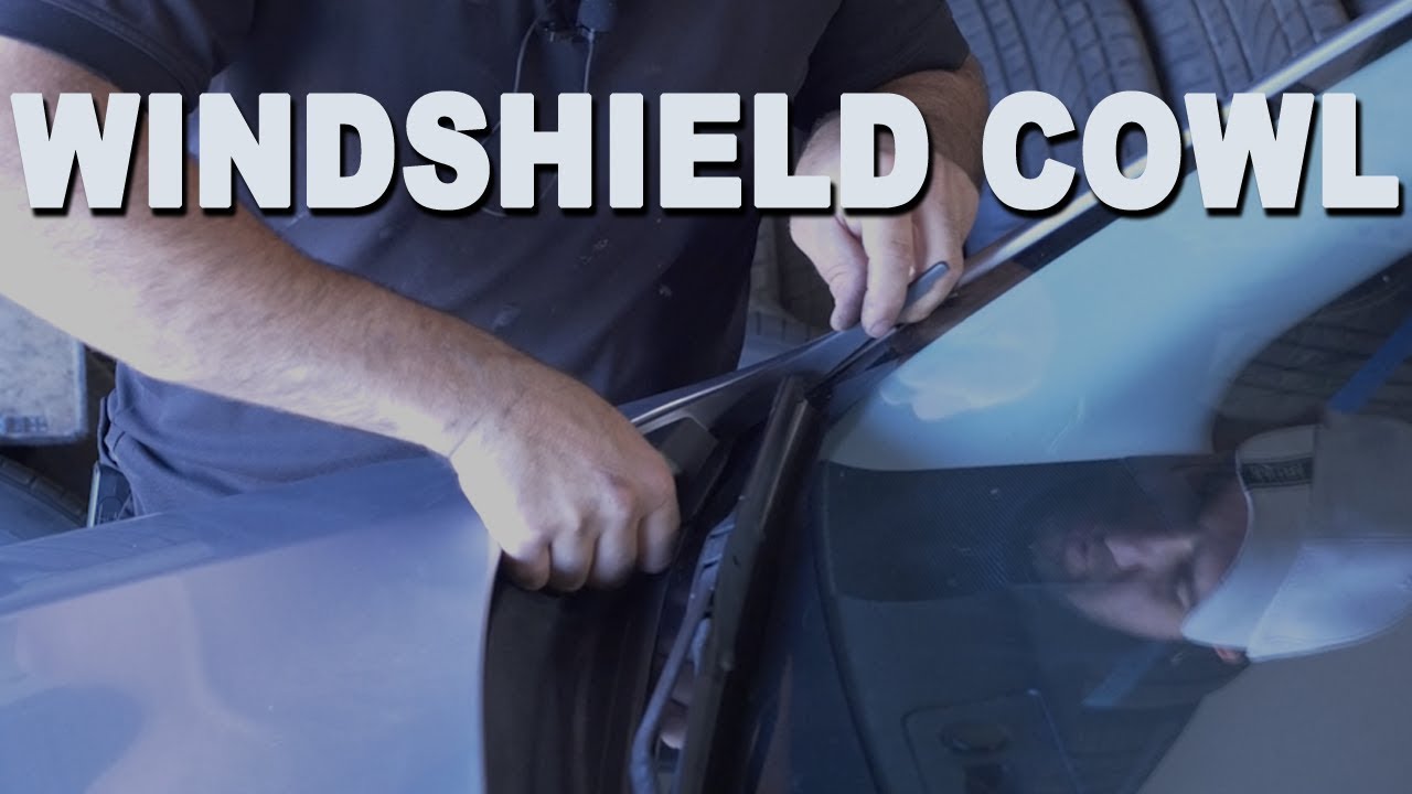 How to Replace a Windshield Cowl Trim - 2015 Subaru Forester - YouTube