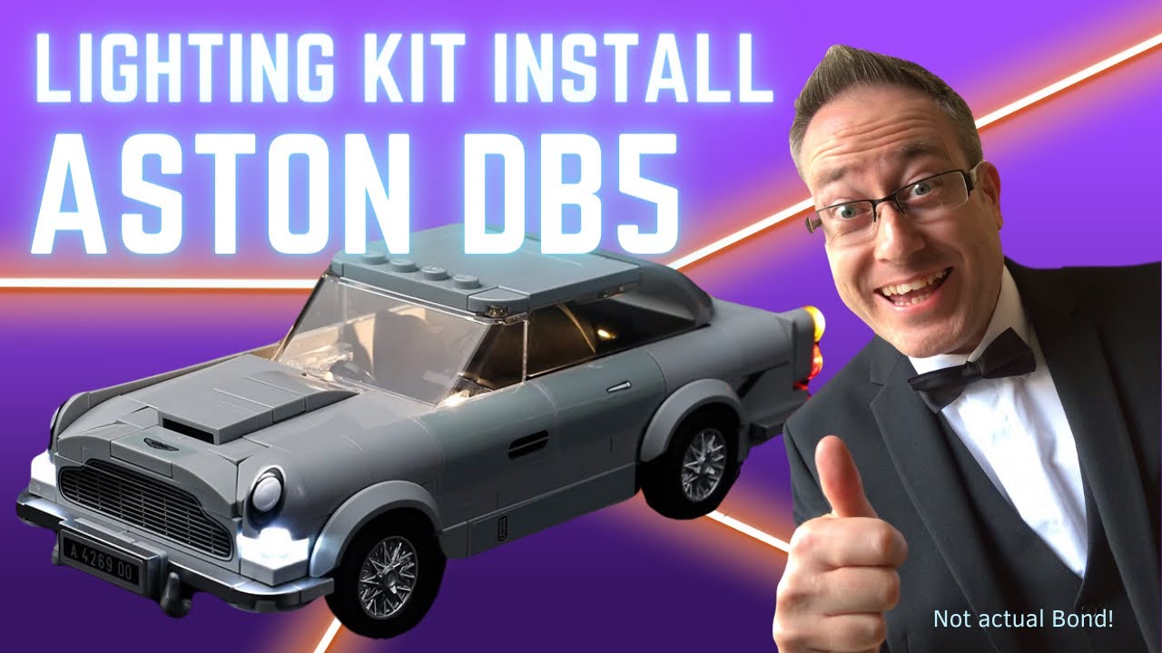 Light kit install - Aston Martin DB5 - YouTube
