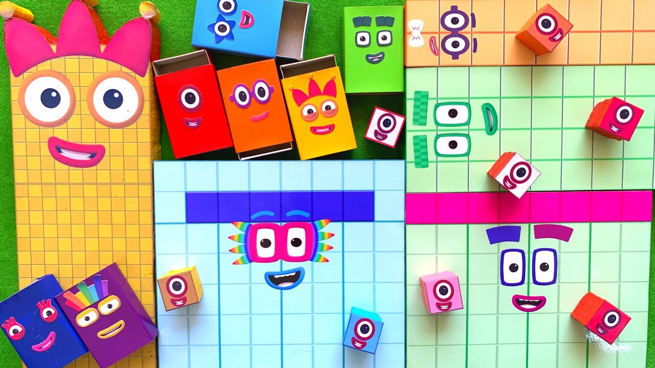 Looking for Numberblocks NEW 471 Puzzle Tetris Shape ASMR chirping of ...