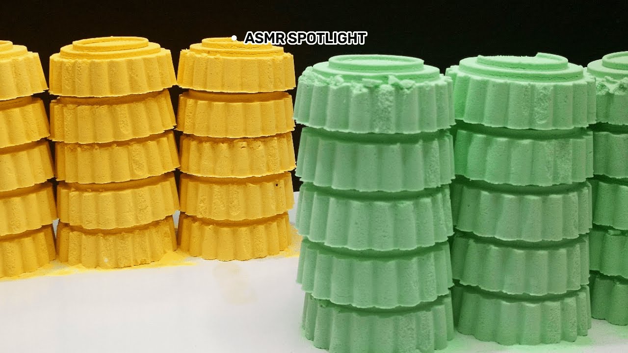 Baking soda sound therapy #explore #satisfying - YouTube