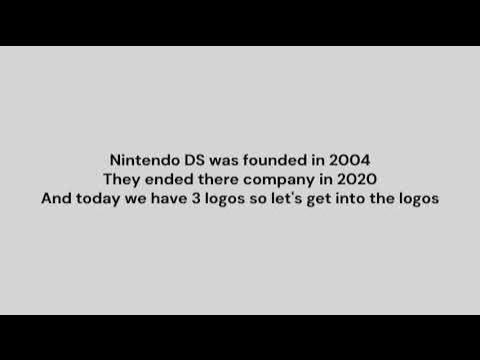 Logo Evolution: Nintendo DS (2004-2020) - YouTube