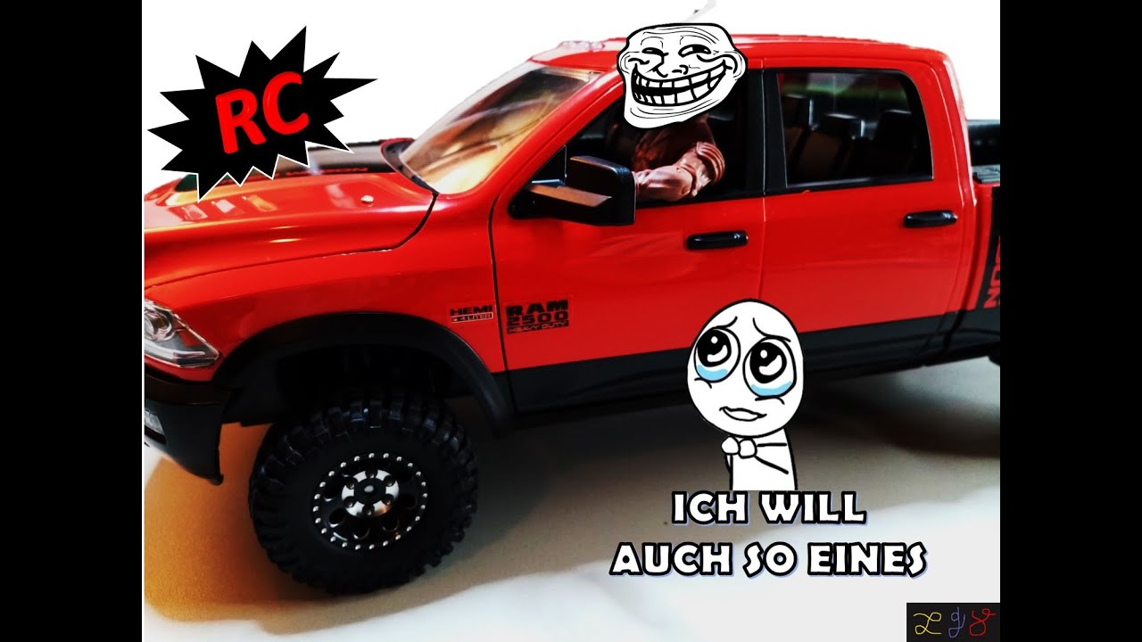 RAM 2500 Power Wagon 4x4 RC Umbau - YouTube