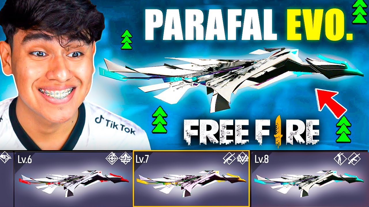 CONSIGO LA NUEVA "PARAFAL" MAXIMA VELOCIDAD!!😱 *INCREIBLE* FREE FIRE ...