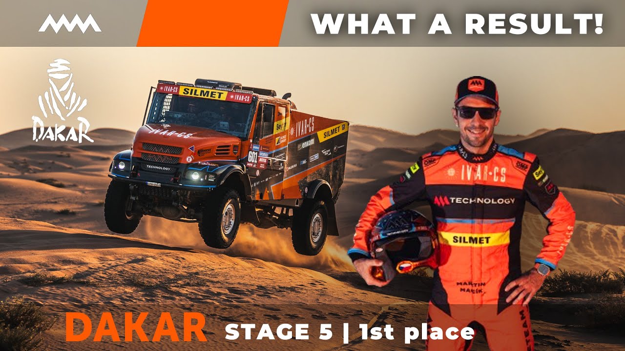Dakar Rally 2024 | Stage 5 | 1st Place | Our first triumph! - YouTube