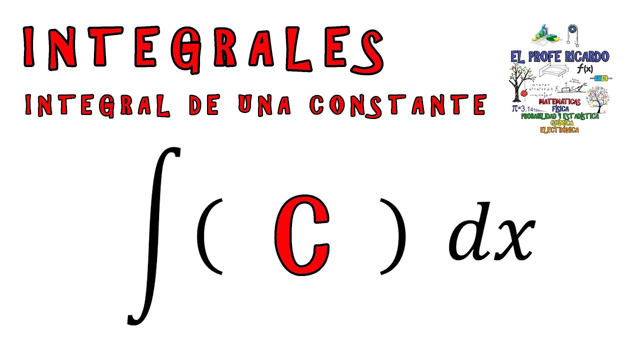Integral De Una Constante C LCULO INTEGRAL YouTube