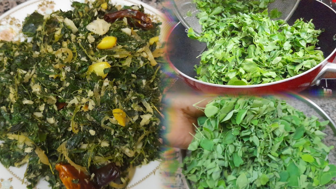 Drumstick Leaves 🍃 Sabzi| Healthy Moringa Leaves Stir Fry 10 Minutes ...
