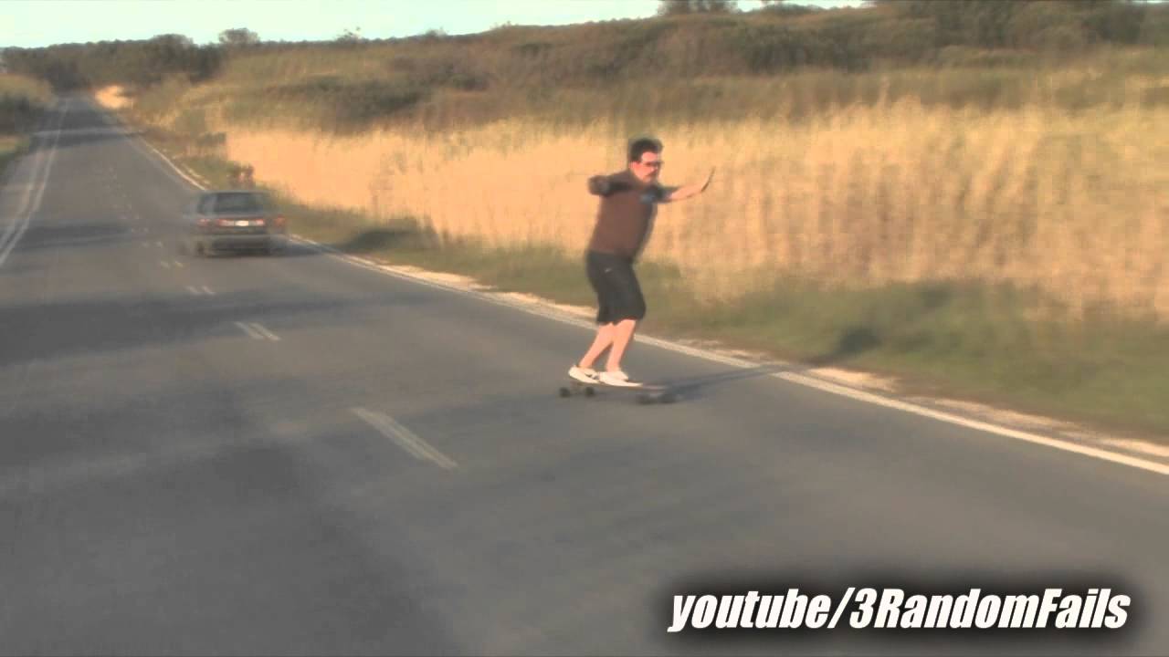 Longboard FAIL - YouTube