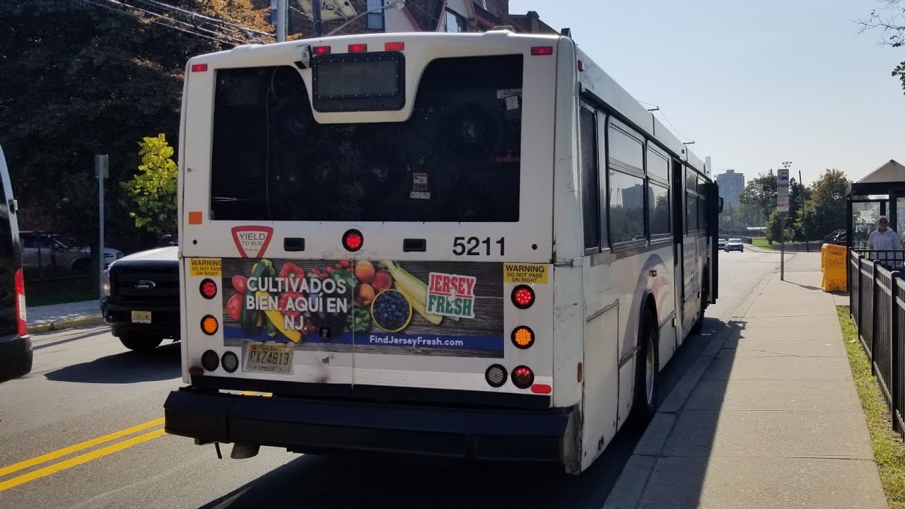 NJ Transit 156 Englewood Cliffs via Park Ave (𝐍𝐀𝐁𝐈 𝟒𝟎-𝐒𝐅𝐖 𝟓𝟐𝟏𝟏) - YouTube