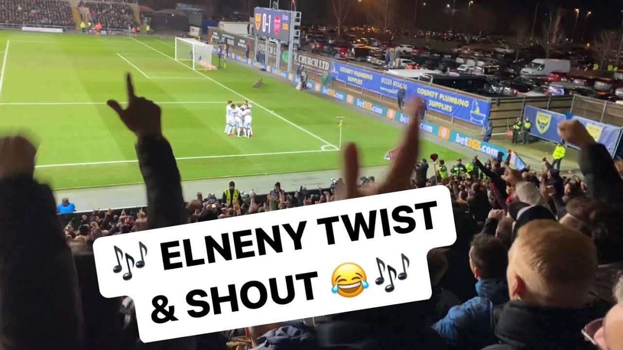 ELNENY GOAL (+ TWIST & SHOUT SONG FOR 5 MINUTES 😂) Oxford United 0-3 ...