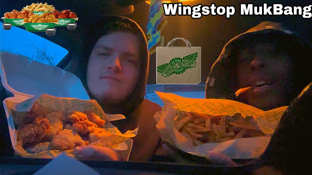 First Time Trying WingStop (MukBang) - YouTube