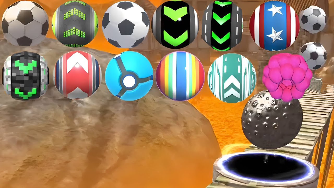 🔥 Going Balls VS Rollance Balls VS Rolling Ball Games New Race 217 ...