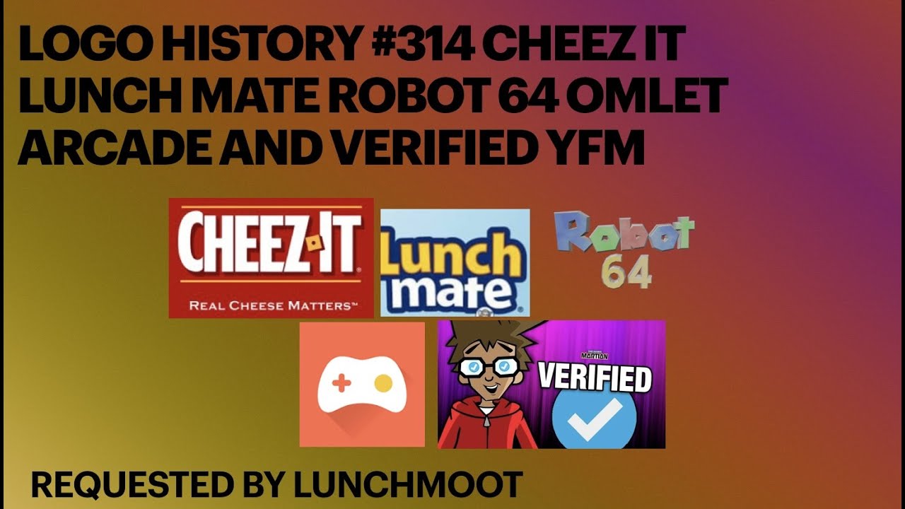 Logo History #314 Cheez It Lunch Mate Robot 64 Omlet Arcade and ...