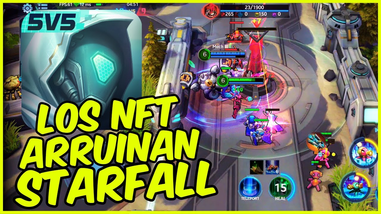 STARFALL ARENA SI ES UN MOBA CON NFT'S ¿VALE LA PENA JUGARLO? - YouTube