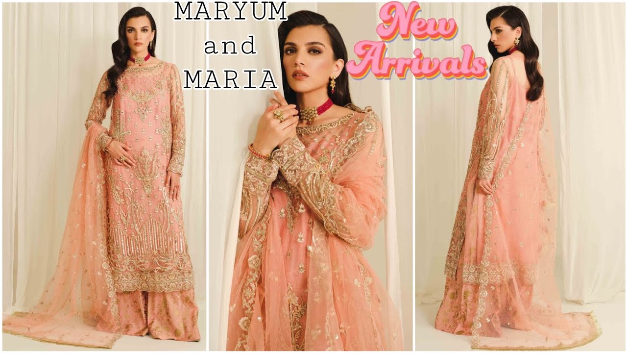 MARYUM AND MARIA New collection Meerah (SFD-0058) - YouTube