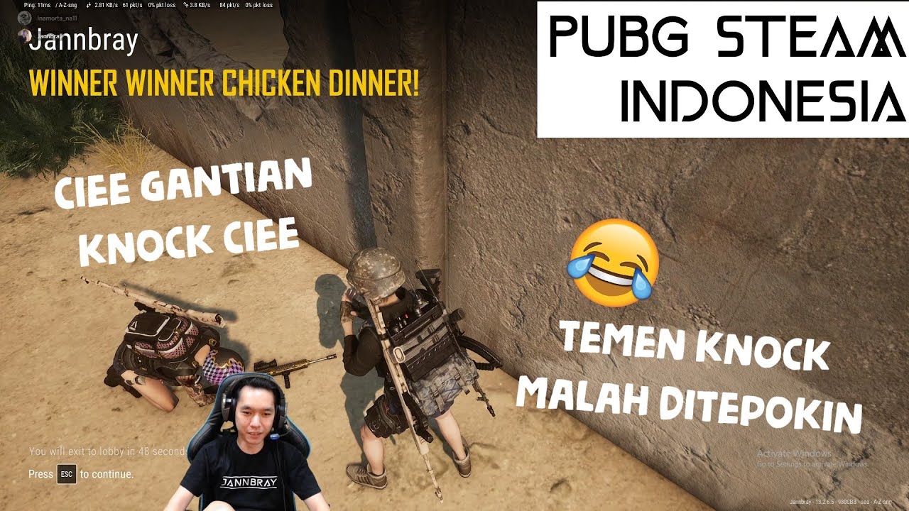 PARAH TEMEN DIJADIIN TAMENG CKCK.. - PUBG STEAM INDONESIA - YouTube