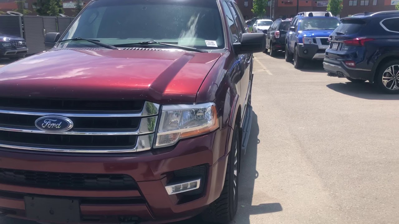 PTSG1489 2016 Ford Expedition XLT at Spruce Grove Hyundai - YouTube