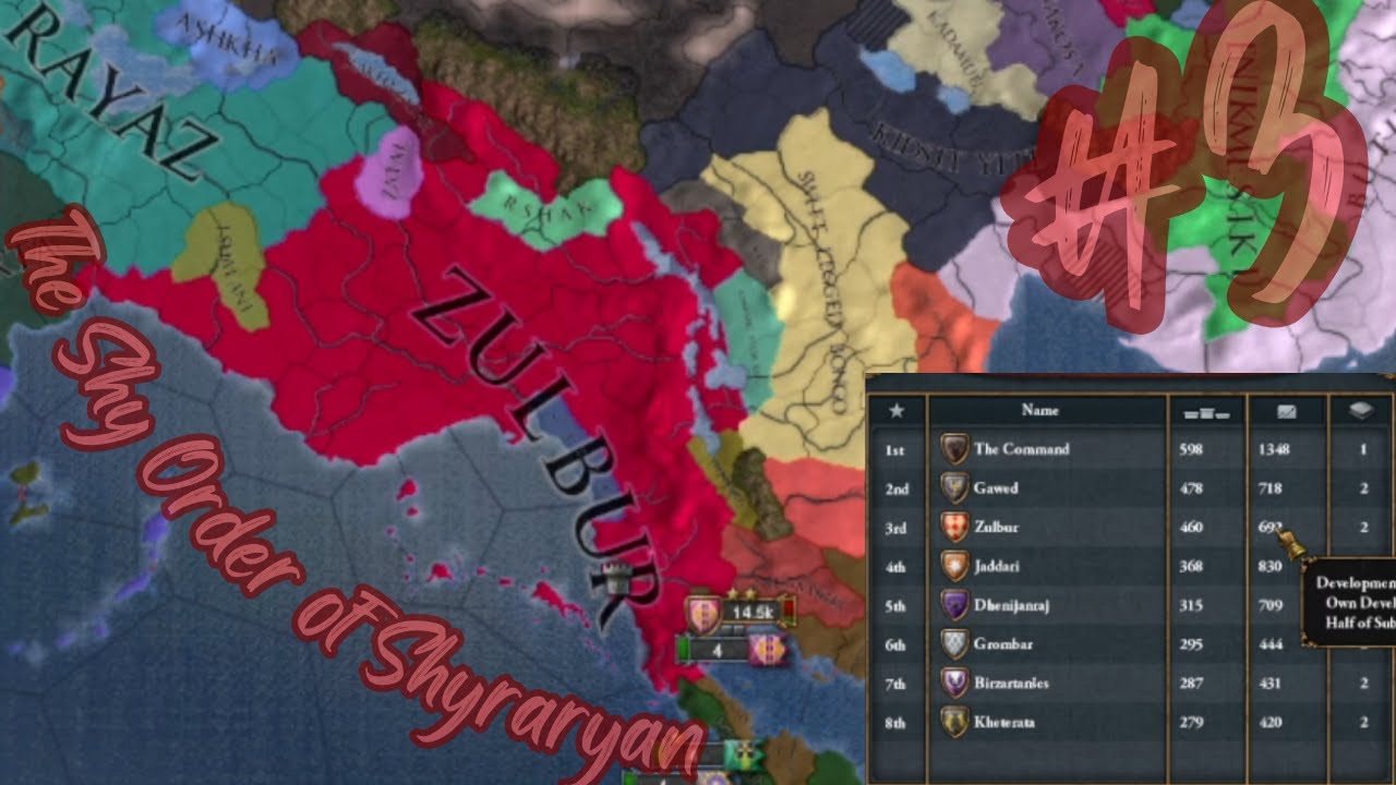 The Shy Order of Shyraryan Part 3 EU4 Anbennar - YouTube