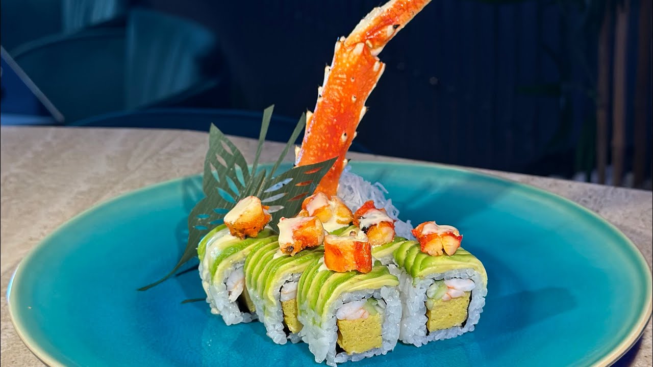 MY VERSION OF KING CRAB ROLL - YouTube