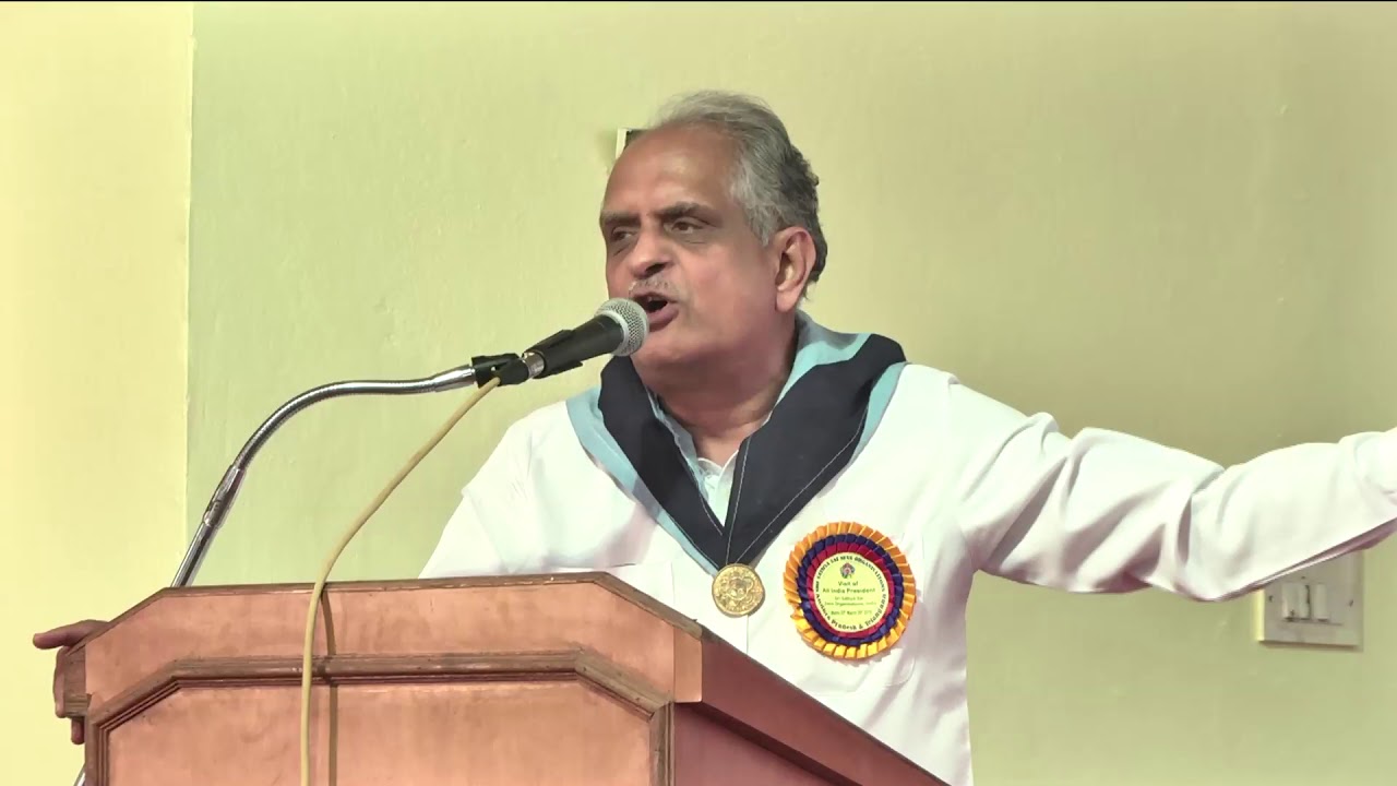 Sri Nimish Pandya AIP SSSSO India, Adressing The Office Bearers Of AP ...