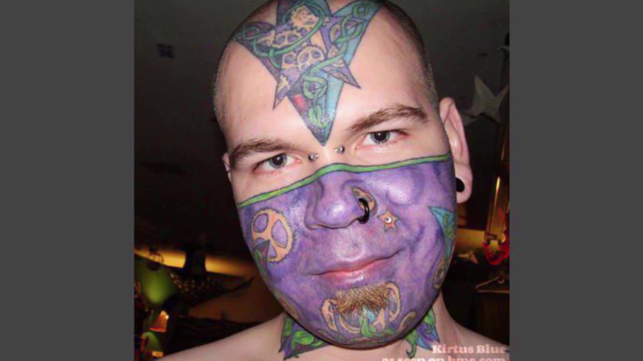 Funny Face Tattoos