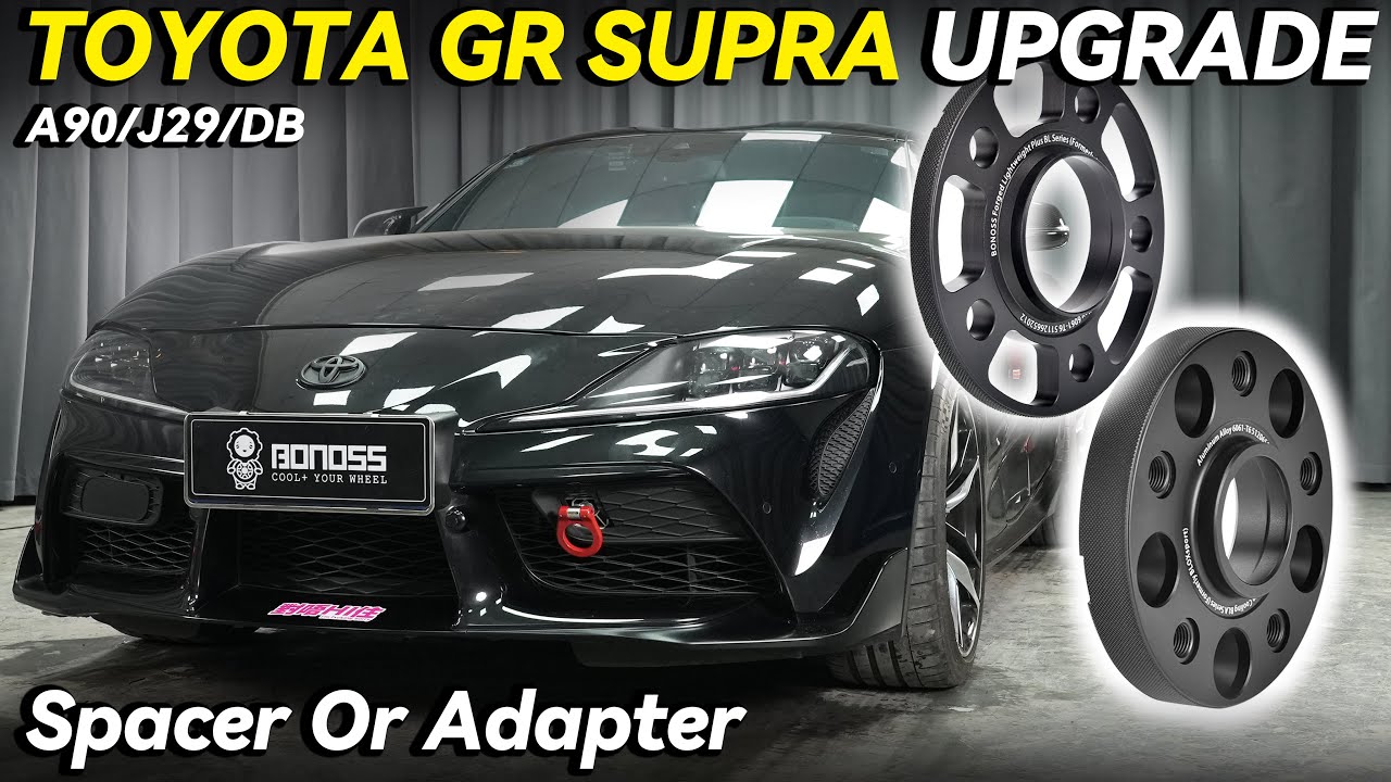 How to Equip Your Toyota GR Supra A90/ J29/ DB? | Wheel Spacers & Wheel ...
