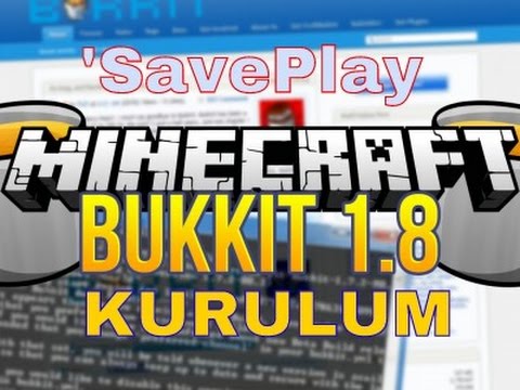 Minecraft 1.8 Bukkit Server Kurma - YouTube
