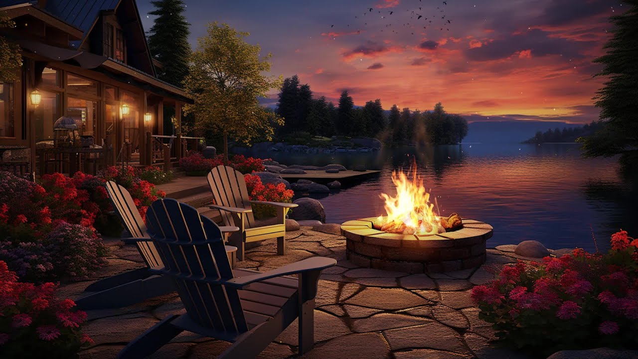 Calming Ambiance of Fireplace Sounds, Creating a Cozy Ambience for ...