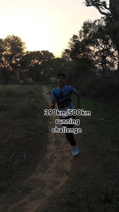 390km/500km running challenge #500km - YouTube