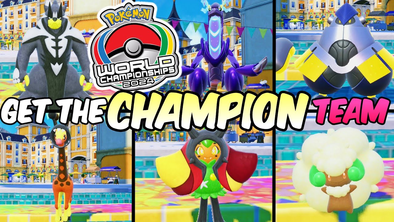 Get 2024 VGC Masters World Champion's Pokemon Team NOW! - YouTube