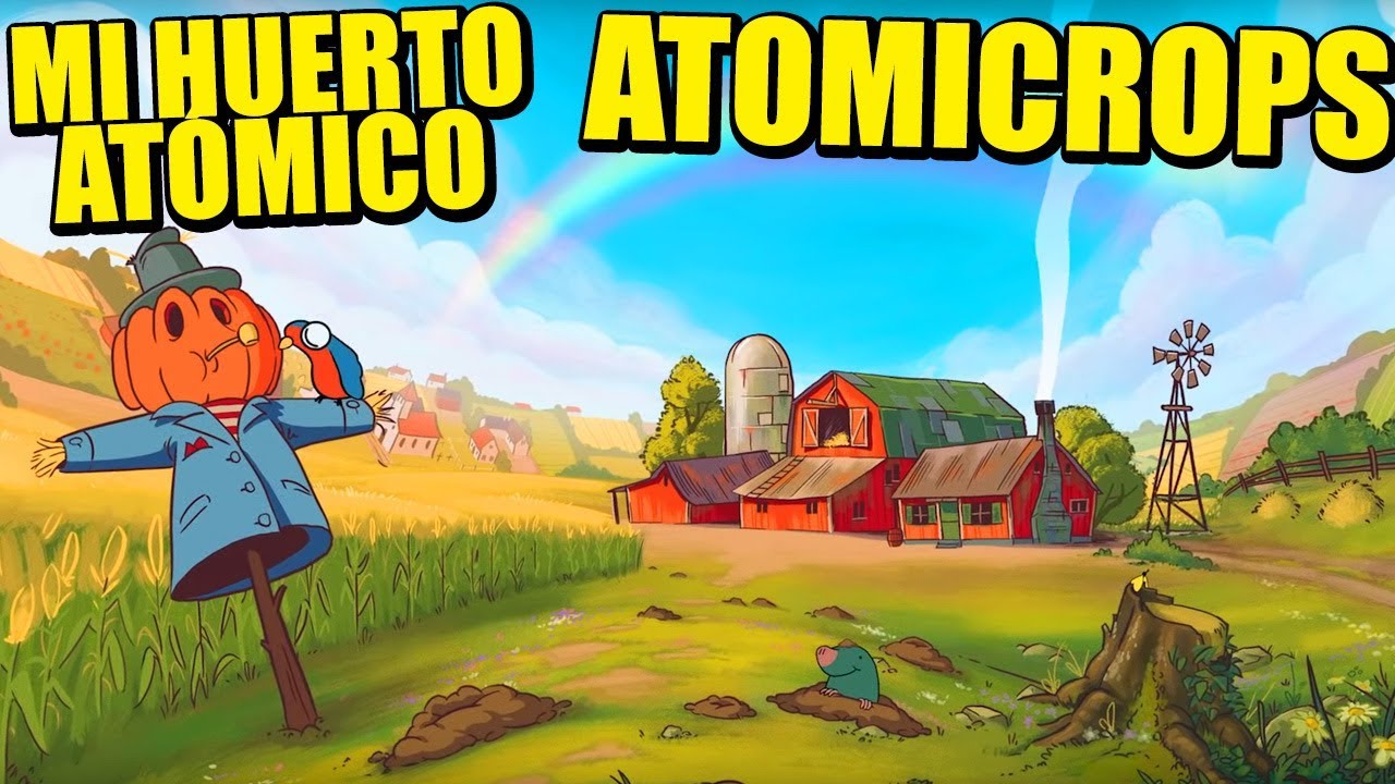 PRIMER VISTAZO A: ATOMICROPS - Huerto defense | Gameplay Español - YouTube