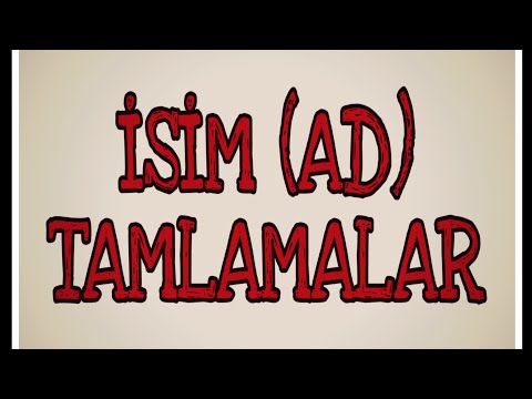 İsim (Ad) & İsim Tamlamaları Soru Çözümü  TYT/AYT/KPSS/YKS